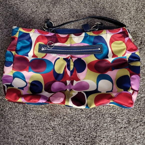 Coach | Bags | Coach Multi Color Extra Large Bag | Poshmark